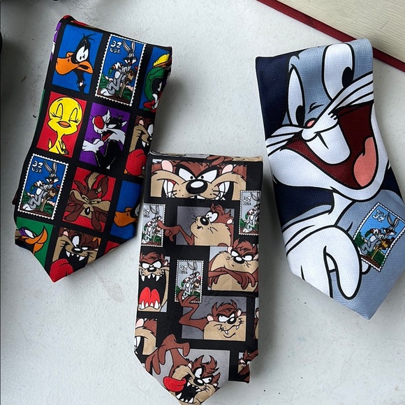 Warner Bros. | Other | Warner Bros Looney Tunes Character Ties ...